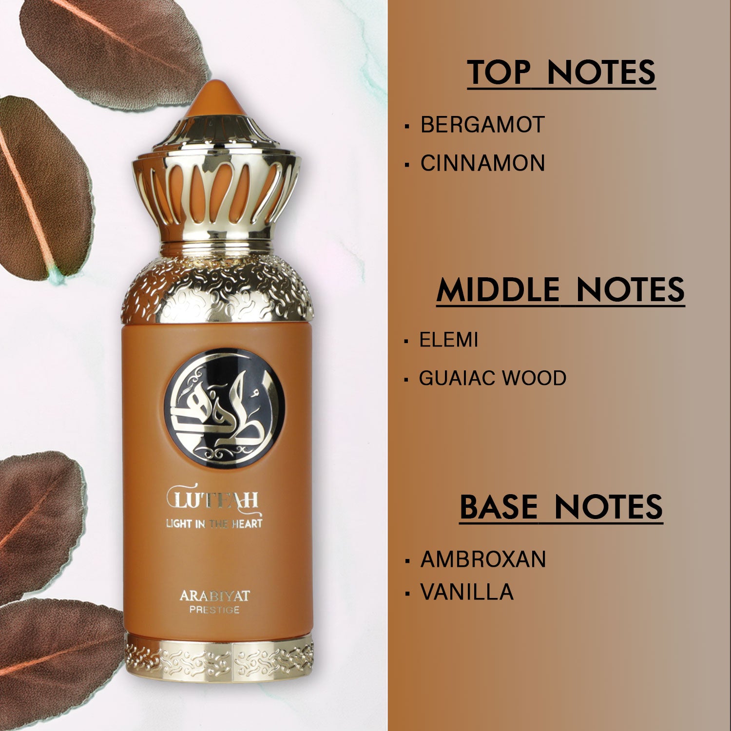 Arabiyat Prestige - Lutfah Light in the Heart | EDP 80ML | UNISEX